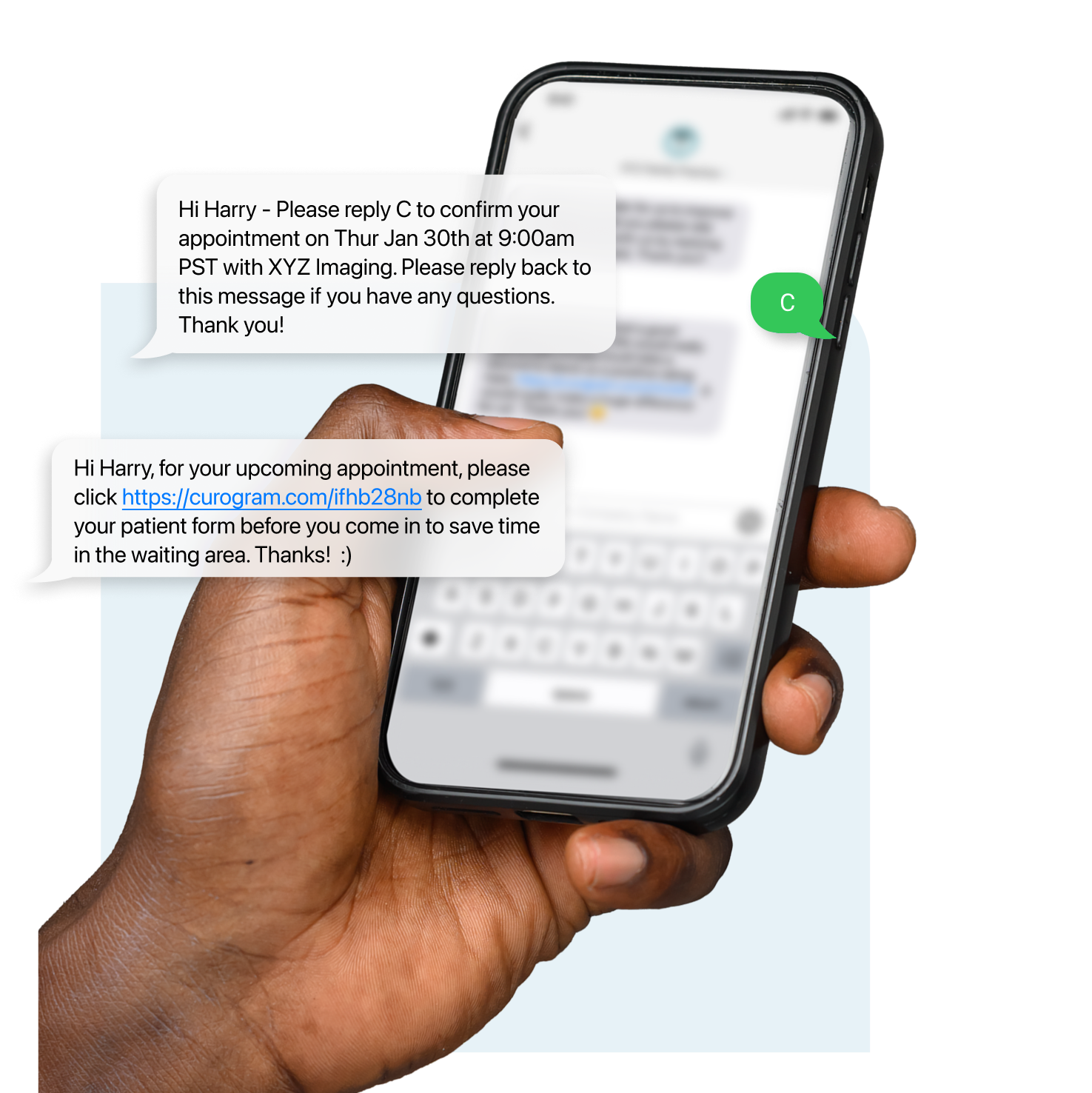 Patient Engagement, Reduced No-Shows | Curogram