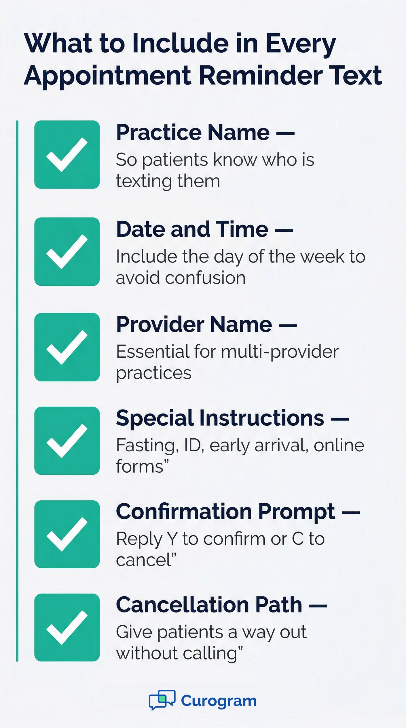 Appointment Reminder Text Messages: Cut No-Shows in Your Practice