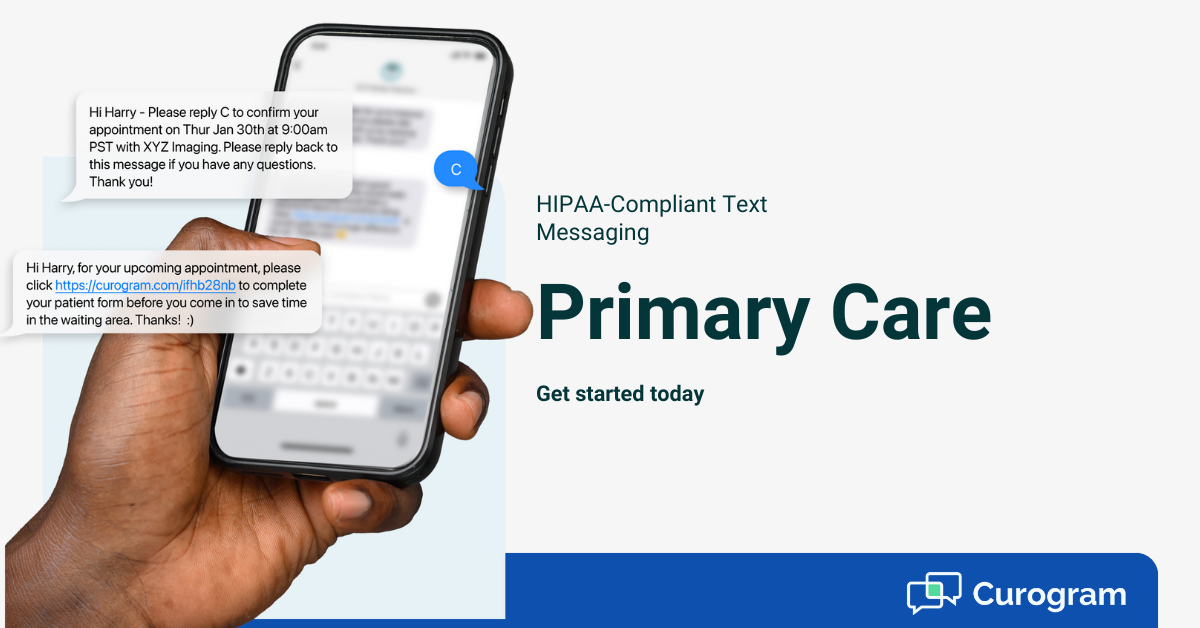 Primary Care: Streamline Patient Communication | Curogram