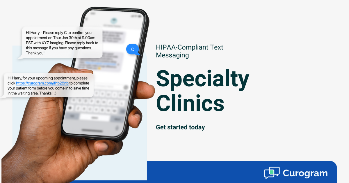 Specialty Clinics: Streamline Patient Communication | Curogram